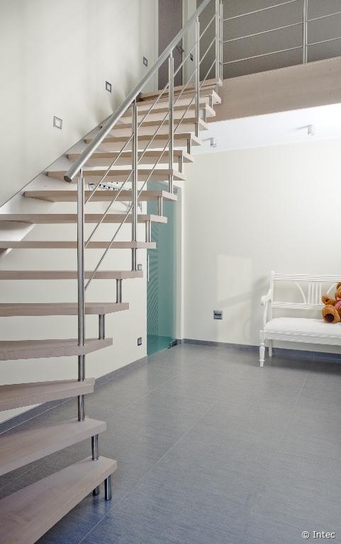 Intec Inox | Stairs, railings and banisters - Stairs Bolted Stair