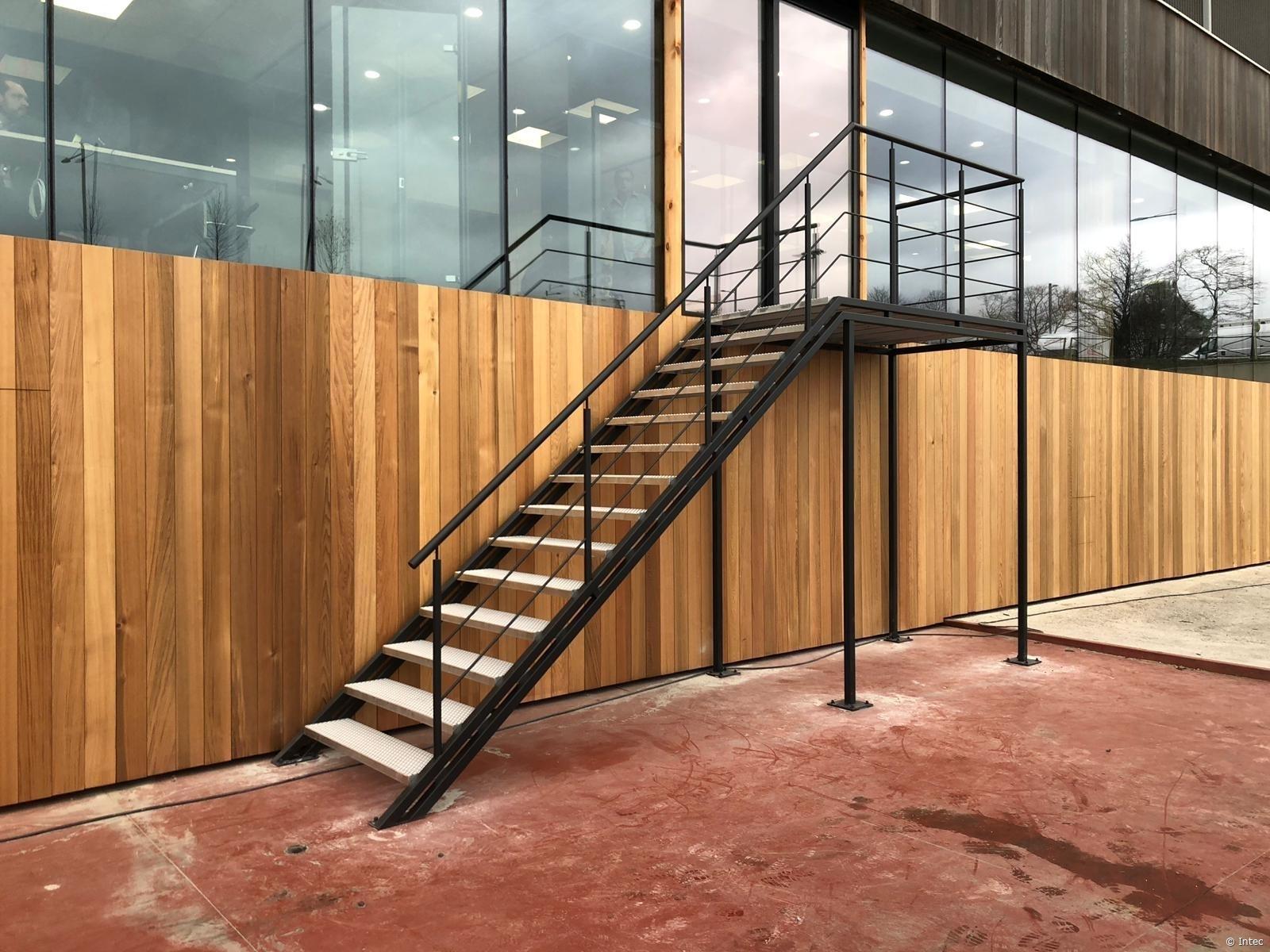 Intec Inox | Stairs, railings and banisters - In the picture Outdoor stairs