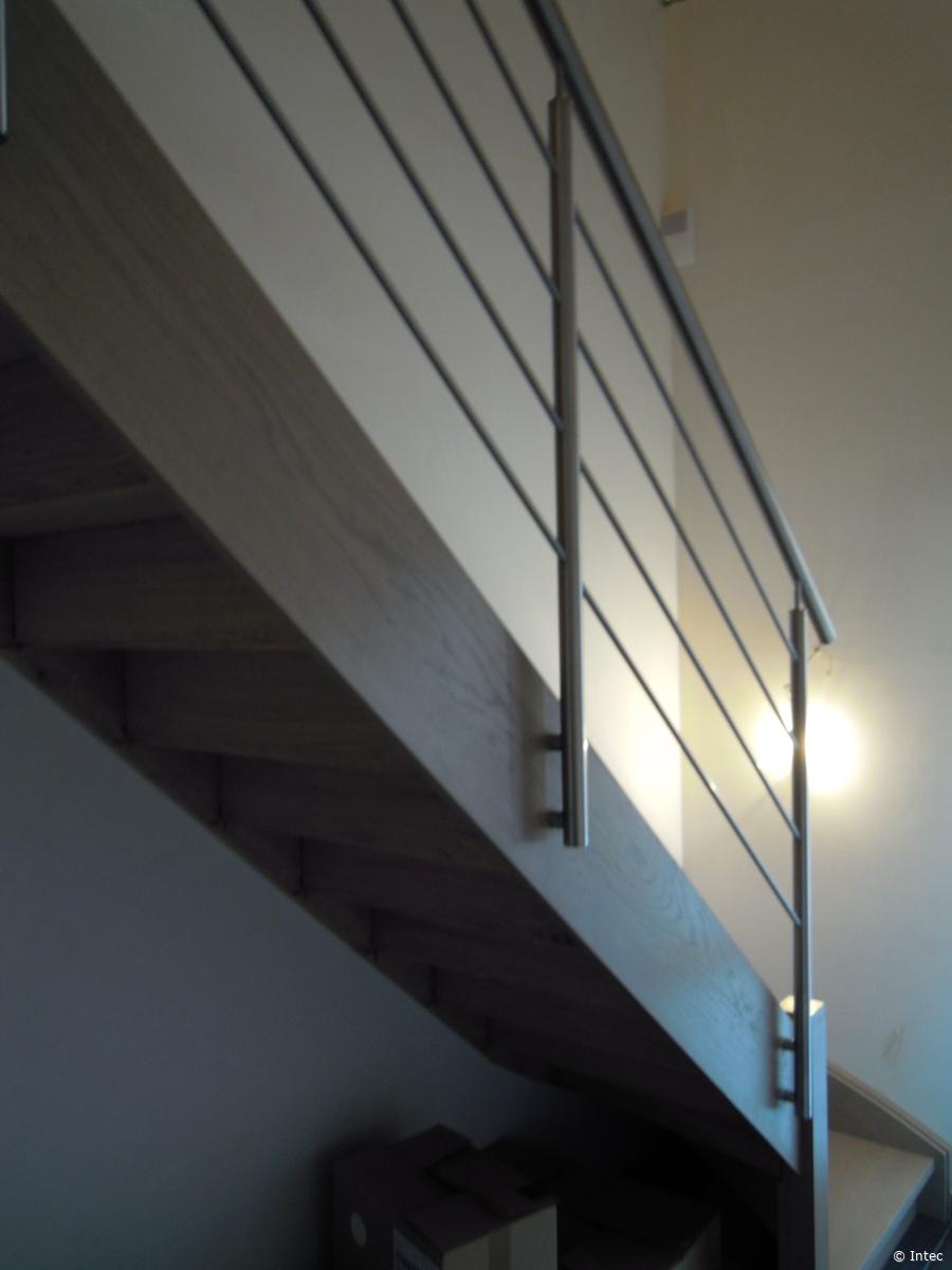 Intec Inox | Stairs, railings and banisters - Railings Inox - Round Tubes